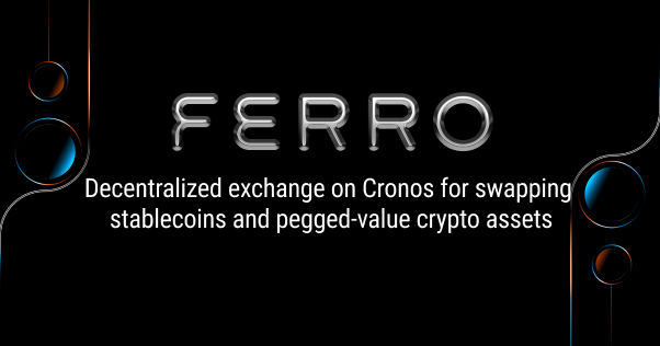 Ferro | Decentralized exchange for stablecoin swaps on Cronos